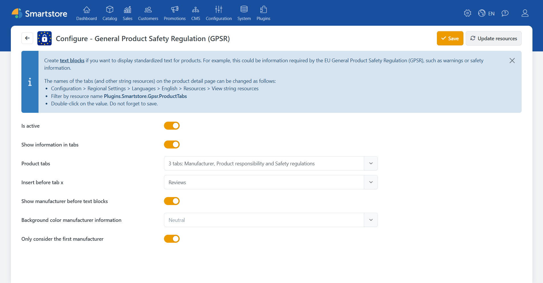 Tips & Tricks: How to meet GPSR requirements with Smartstore | The ...